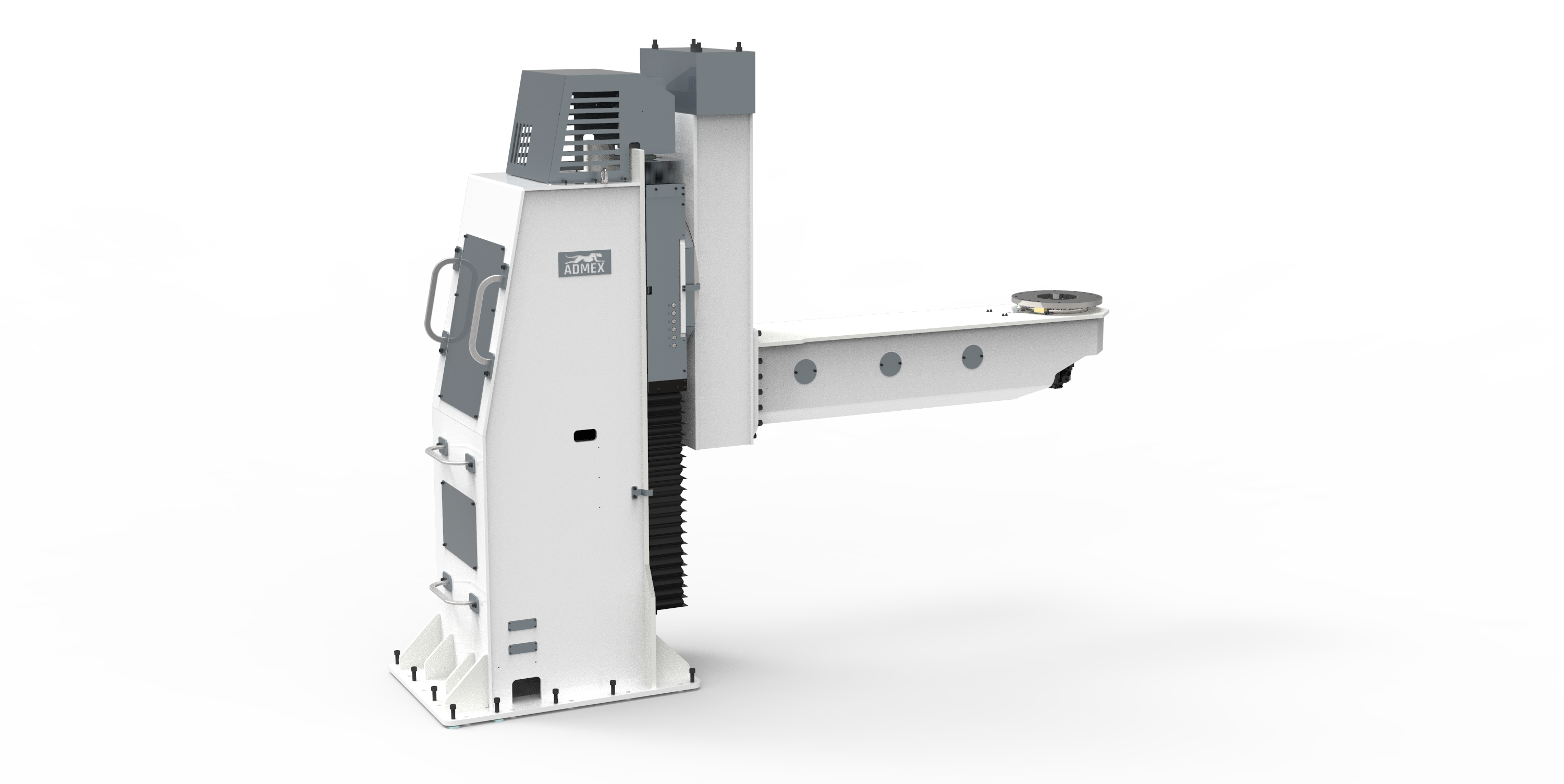 Robot positioners to enable positioning of work pieces